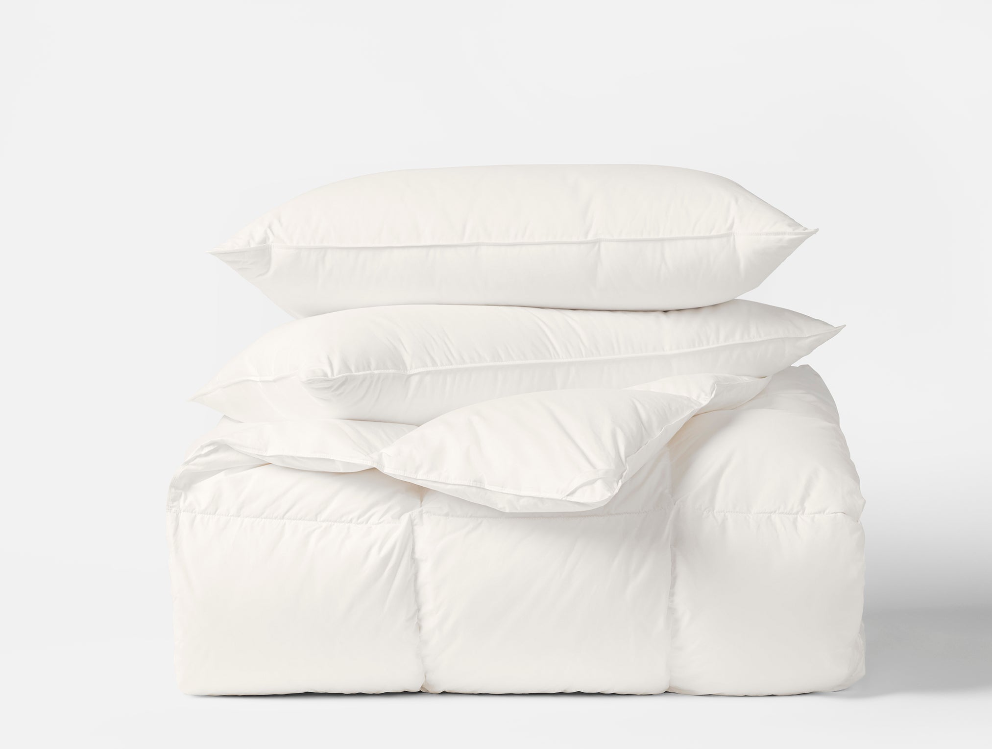 Winter Weight Down Bed Inserts Bundle – Coyuchi