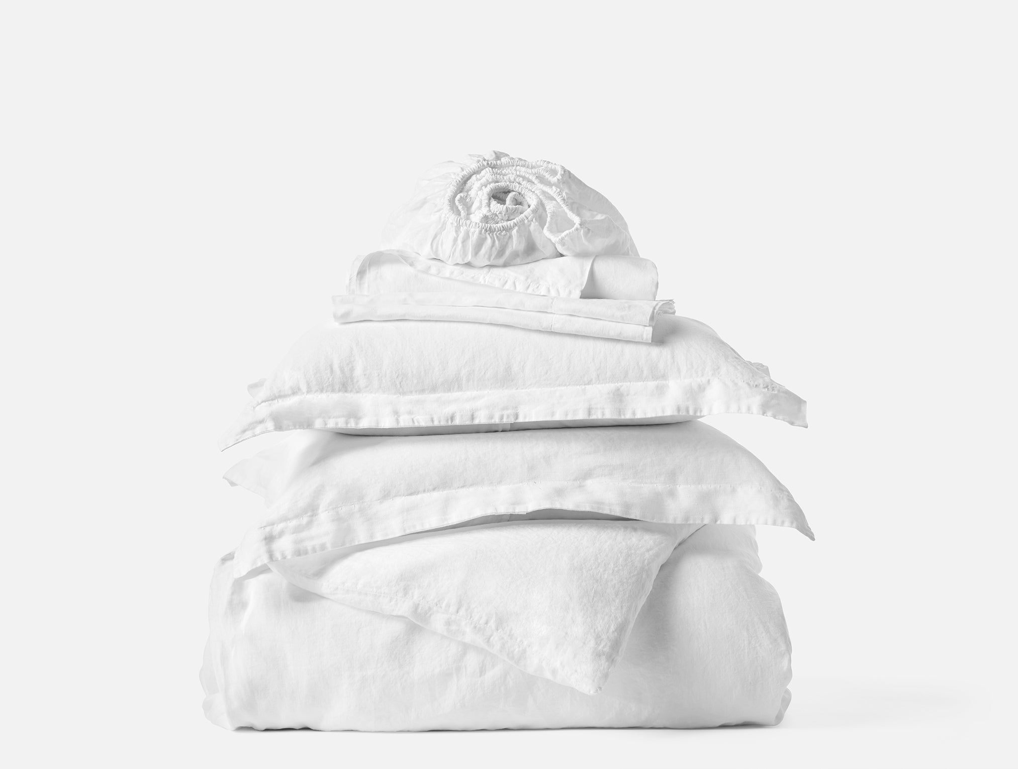 Organic Relaxed Linen Complete Bed Bundle – Coyuchi