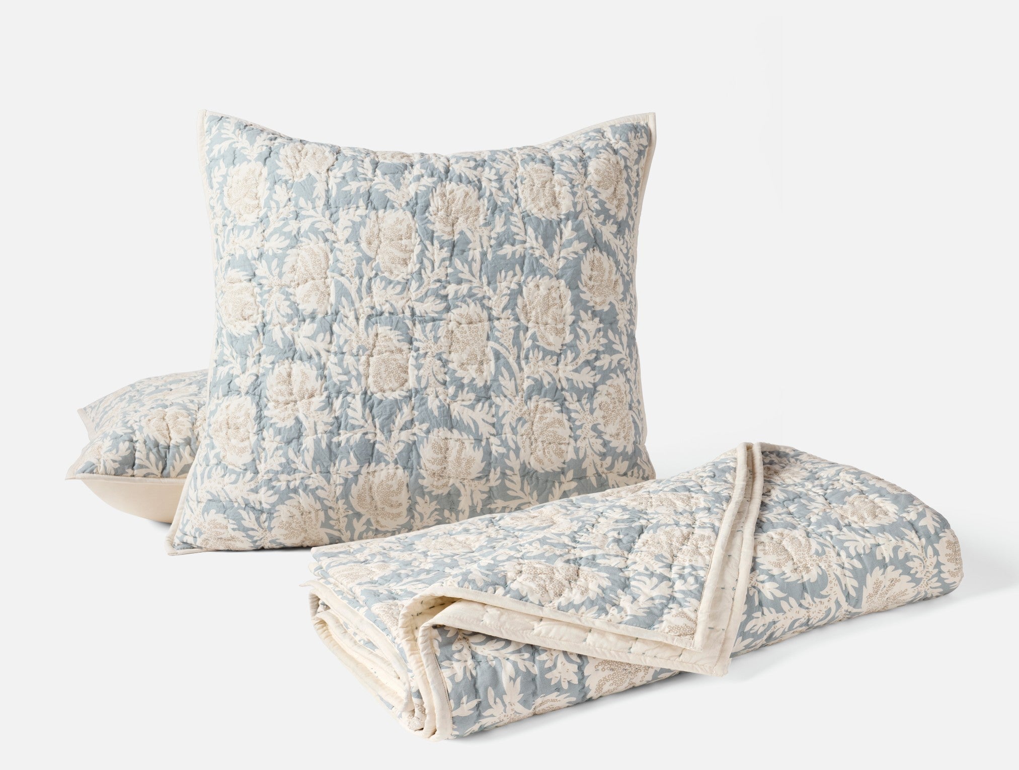 Robles Handstitched Organic Quilt Set – Coyuchi