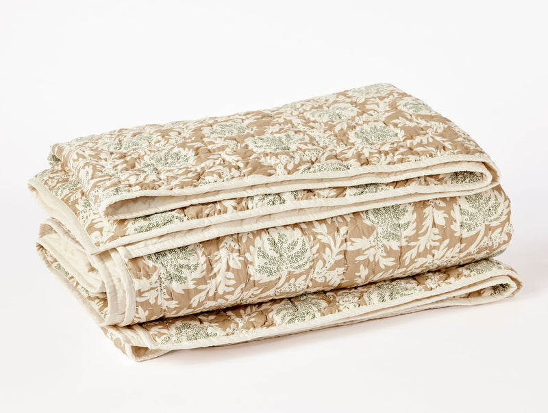 Robles Handstitched Organic Quilt Set – Coyuchi