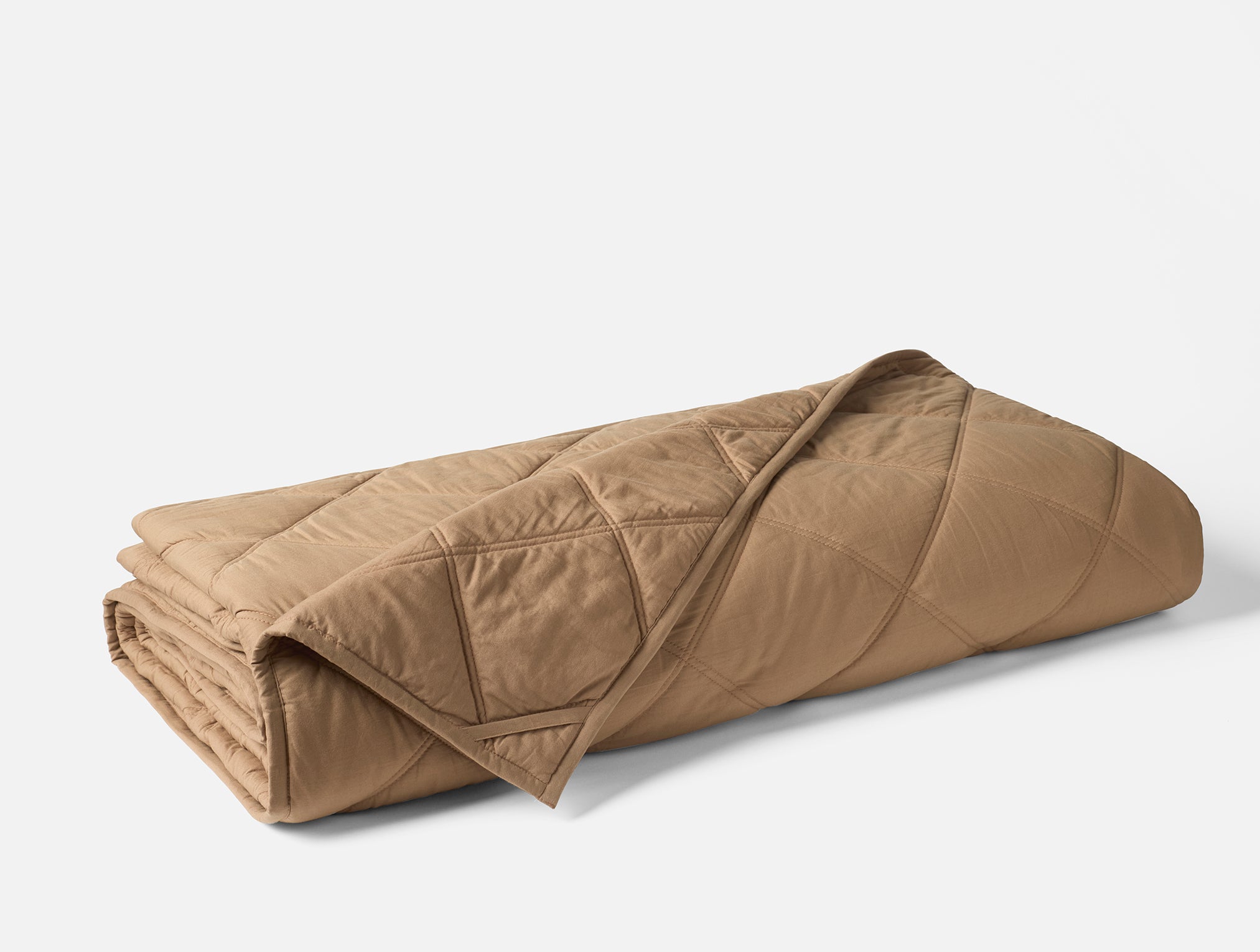 Diamond-Stitched Organic Cotton Comforter – Coyuchi