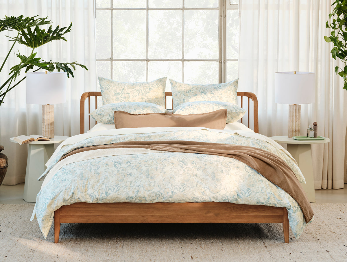 Solana Organic Print Duvet Set – Coyuchi