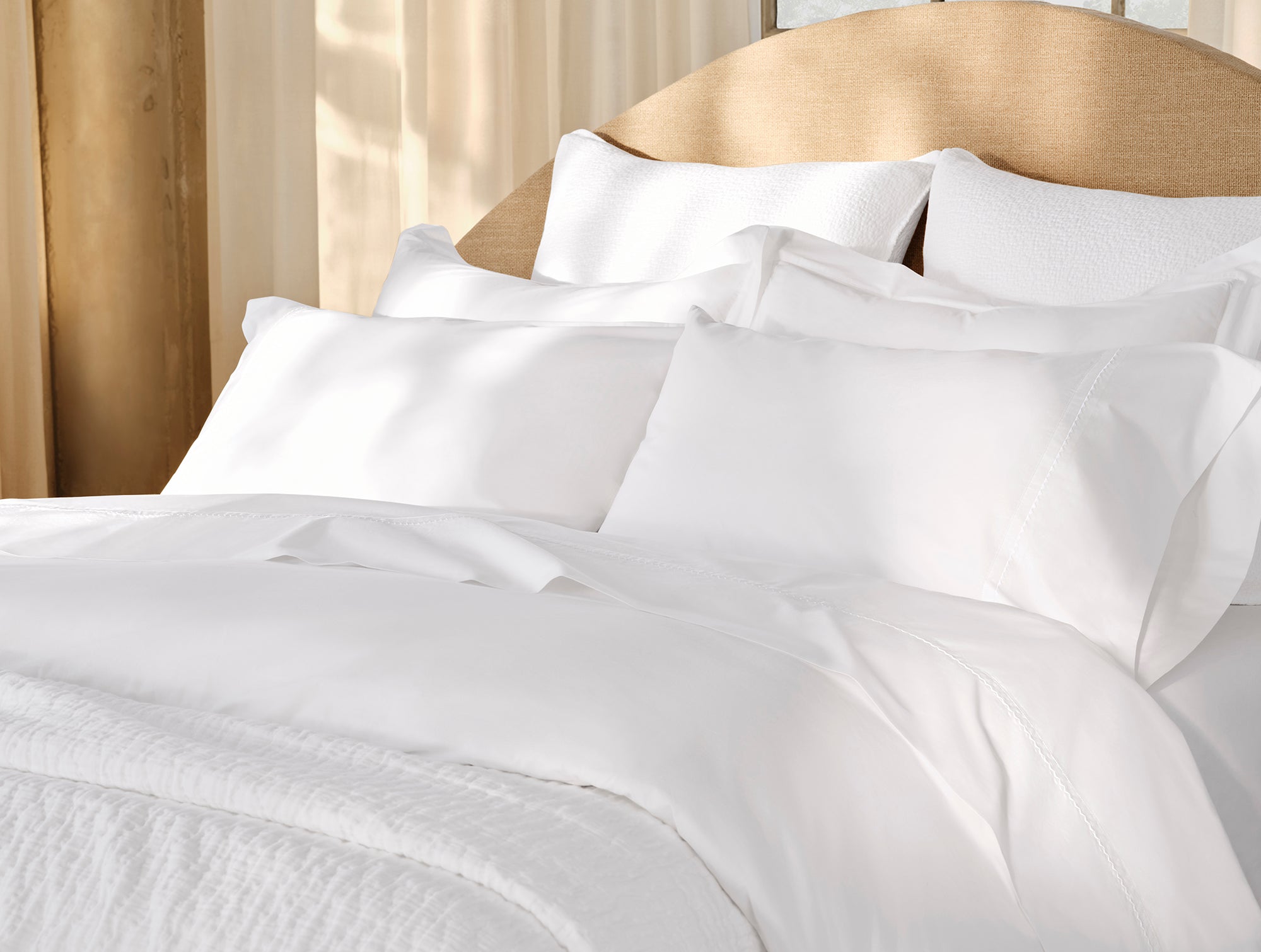 Refined Organic Percale Complete Bed Bundle – Coyuchi