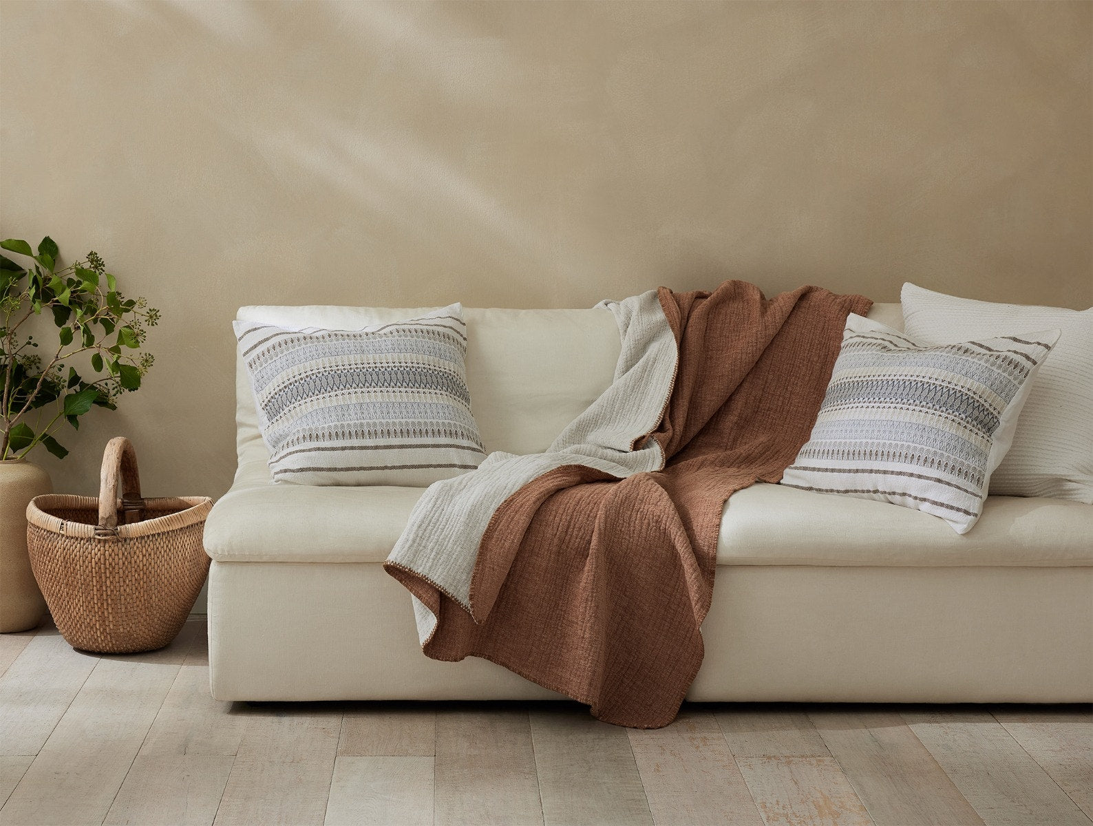 cozy living throw