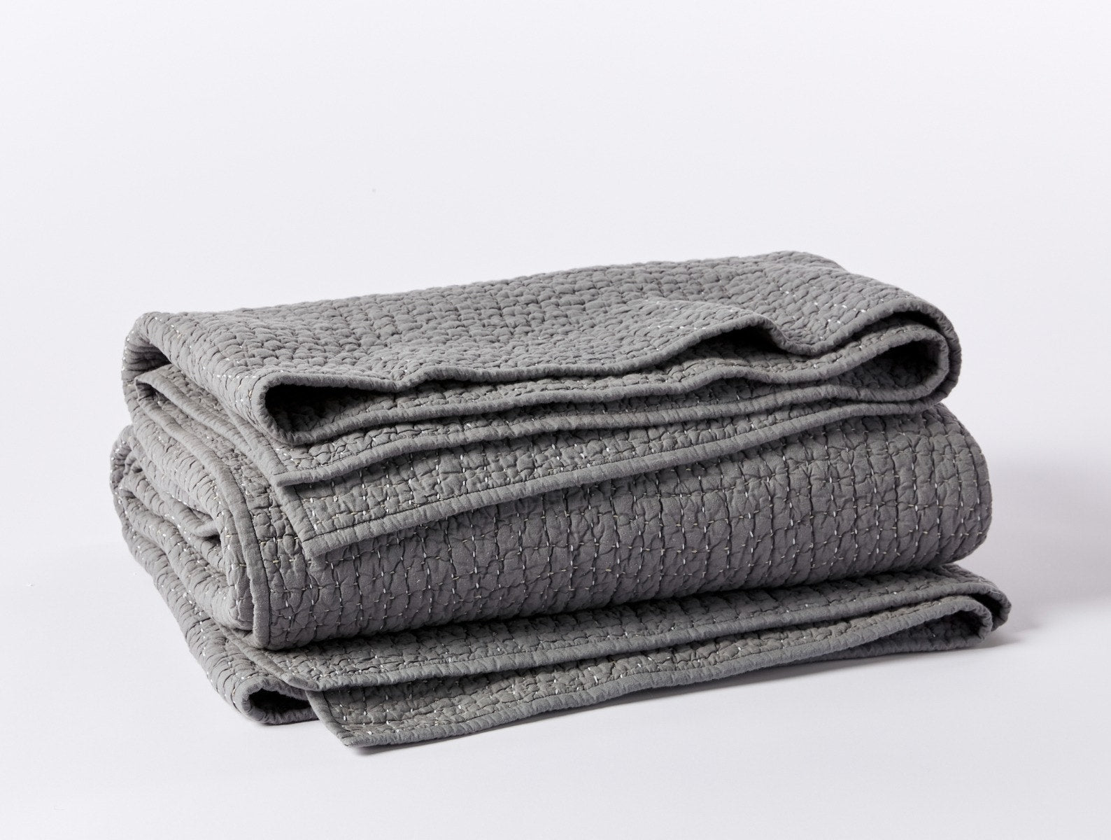 Pebbled Handstitched Organic Quilt – Coyuchi